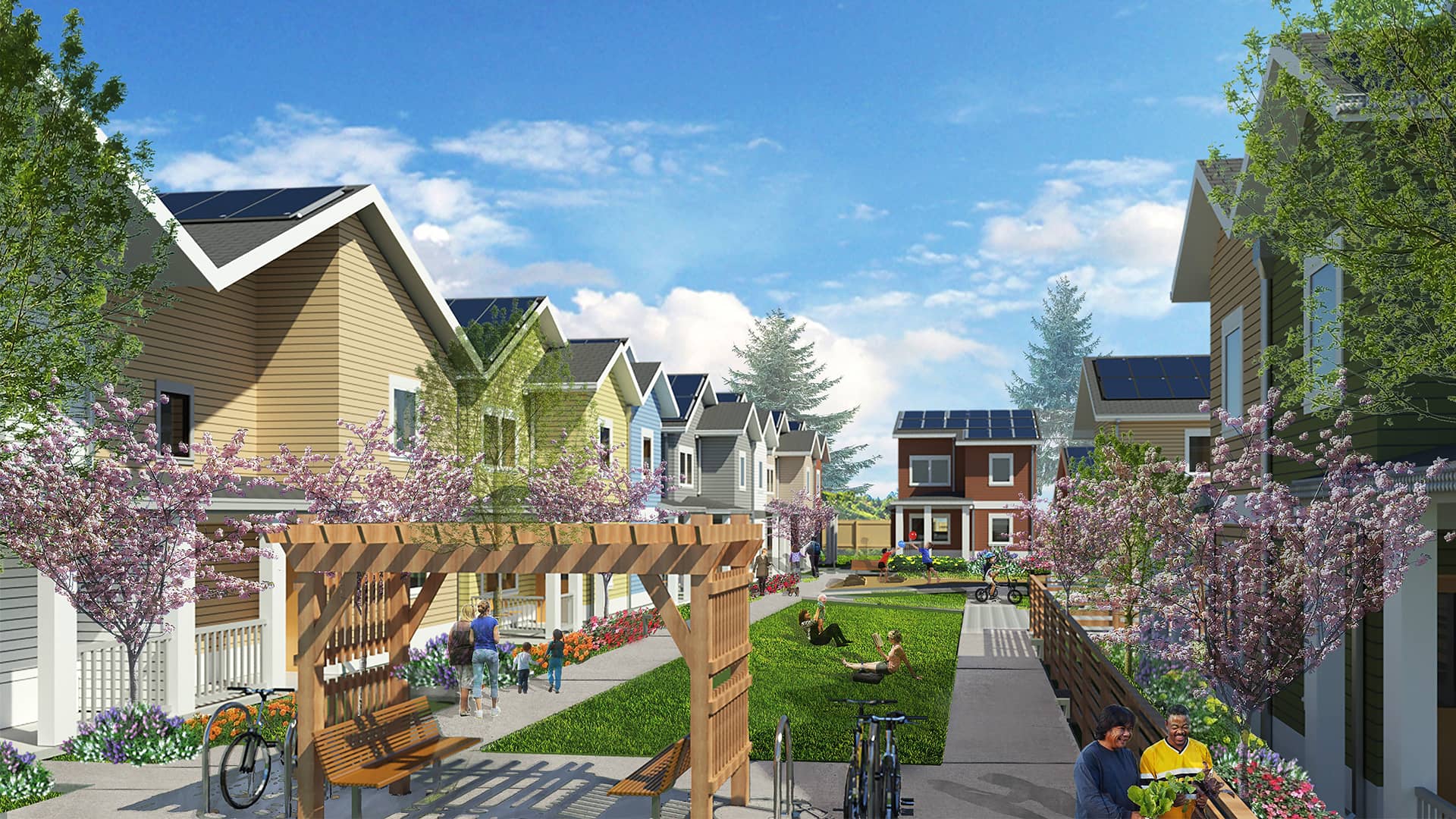 Homestead starts construction of affordable cottages in Tukwila ...